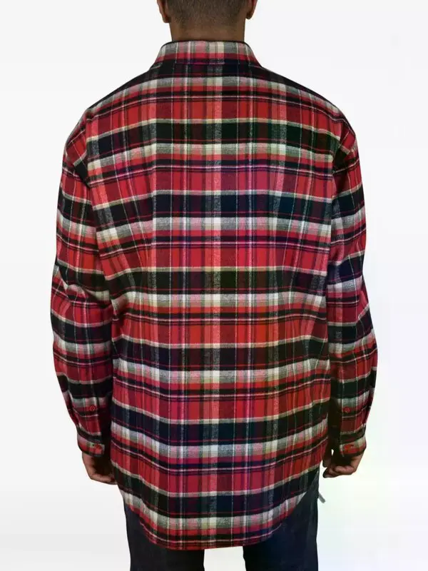 Balenciaga Checked Padded Shirt