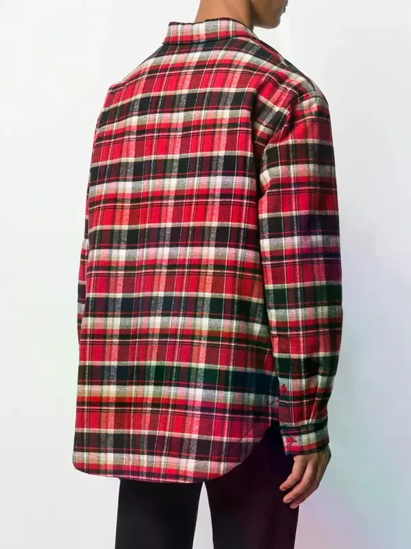Balenciaga Checked Padded Shirt
