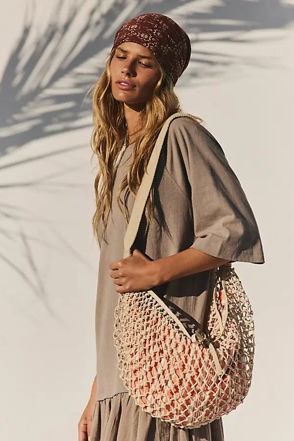 Free People Silver Springs Sling Bag - Cream