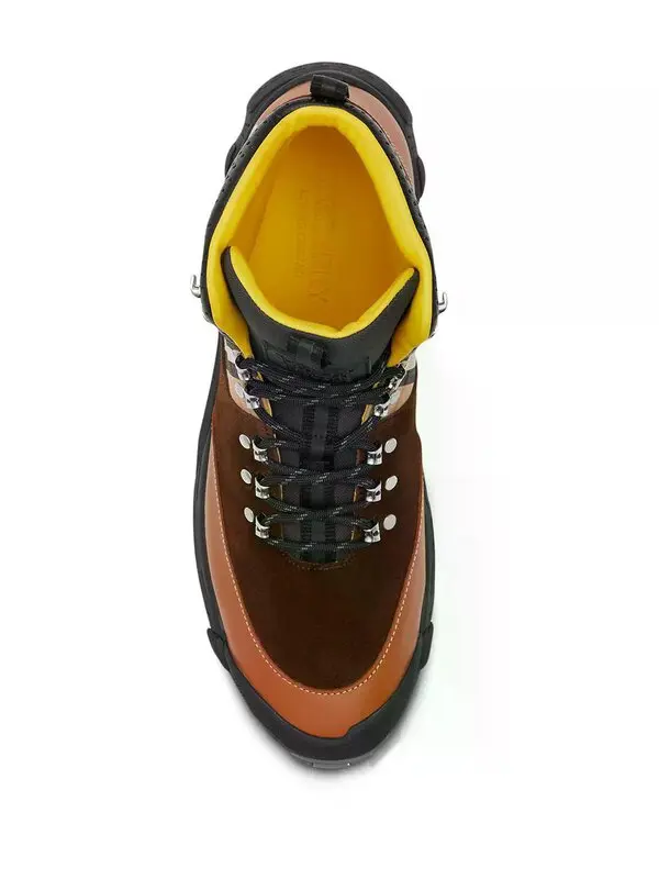 Burberry Arthur Lace-up Boots - Brown