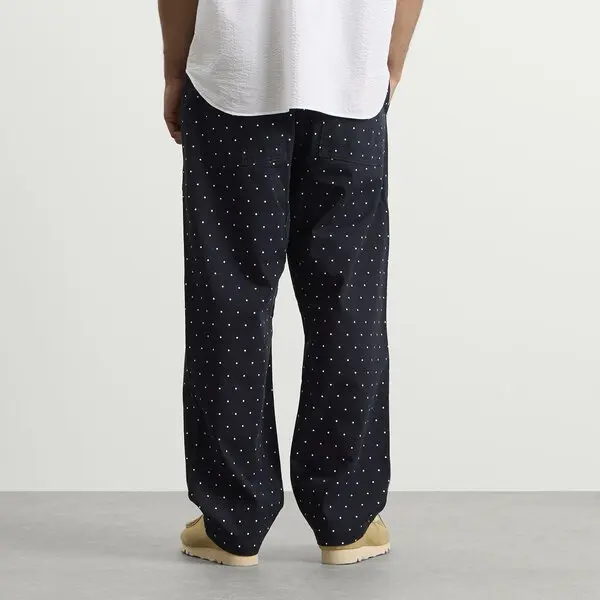 SERVICE WORKS Polka Dot Chef Pants - Navy