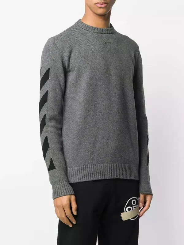 Off-White Diag Knitted Jumper