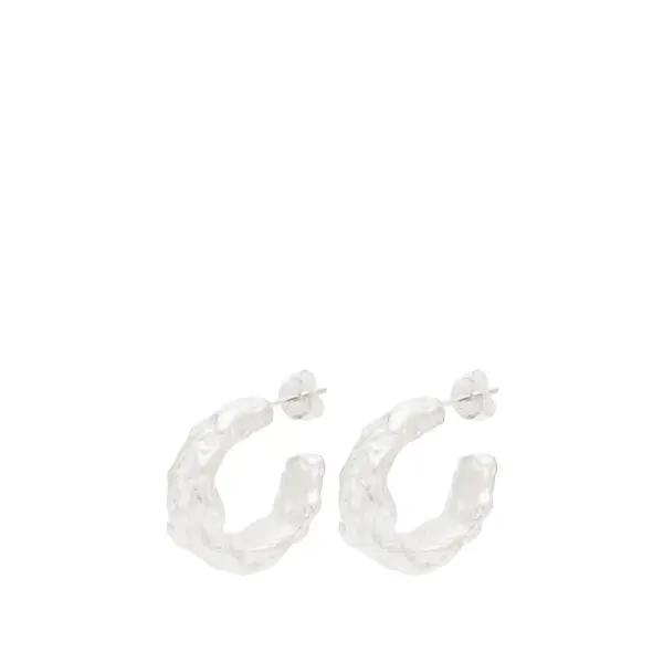 SIMUERO Cabo Hoop Earrings - Silver