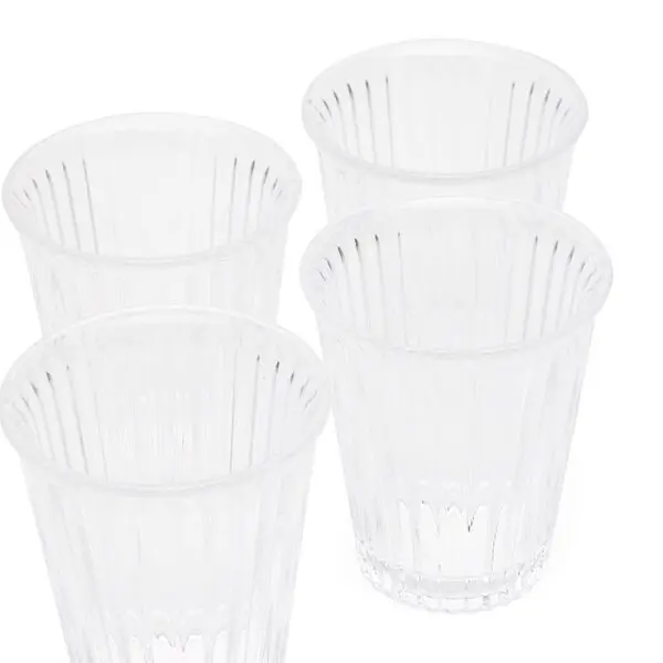 SERVICE PROJECTS Canteen Bodega Glass Set Of 4