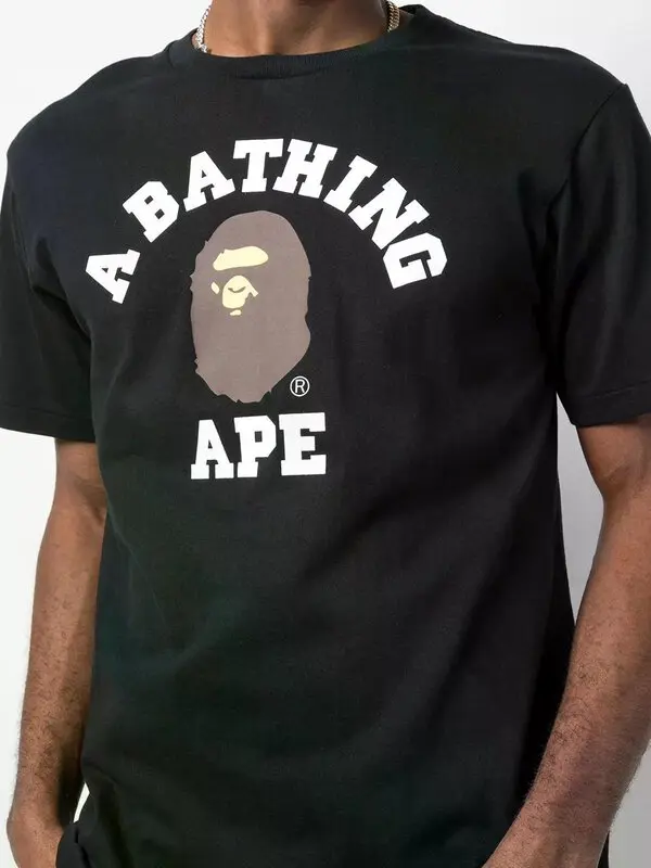 A BATHING APE College T-shirt