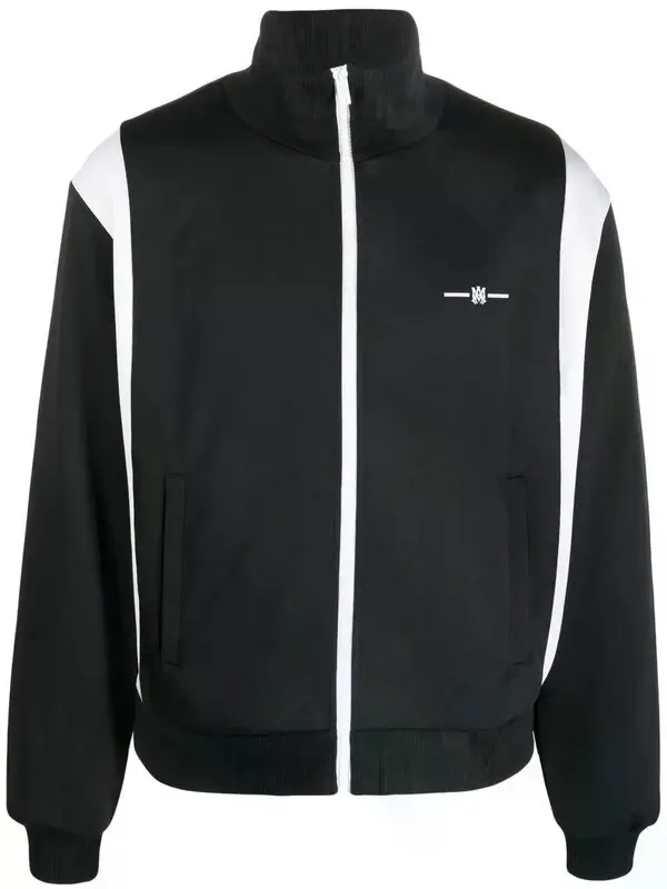 Amiri Logo-print Zip-up Sweatshirt