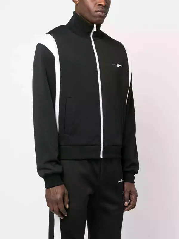 Amiri Logo-print Zip-up Sweatshirt