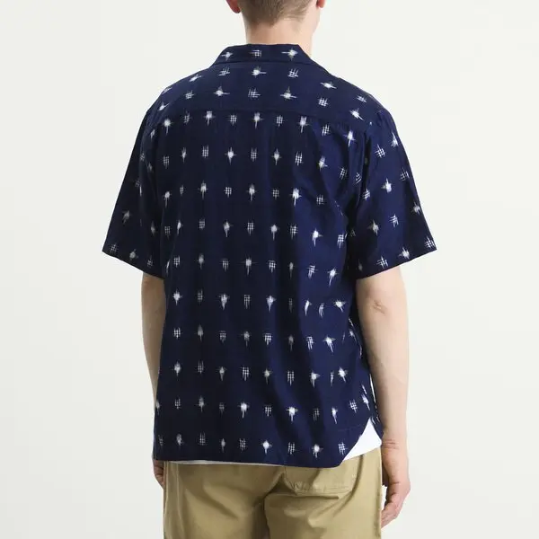 Universal Works Square Ikat Camp Shirt
