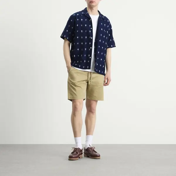 Universal Works Square Ikat Camp Shirt