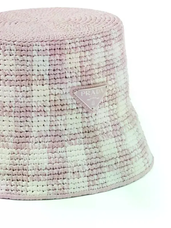 Prada Raffia Bucket Hat