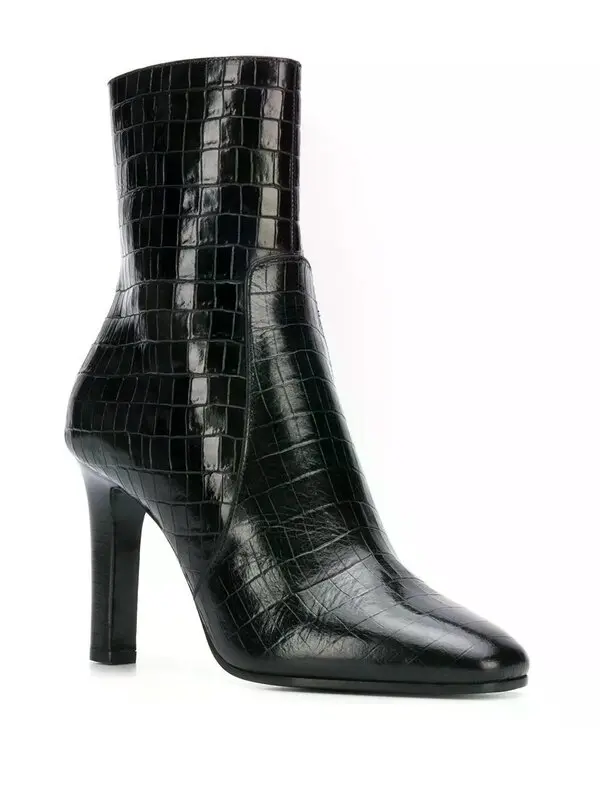 Saint Laurent Jane 90 Zip Boots