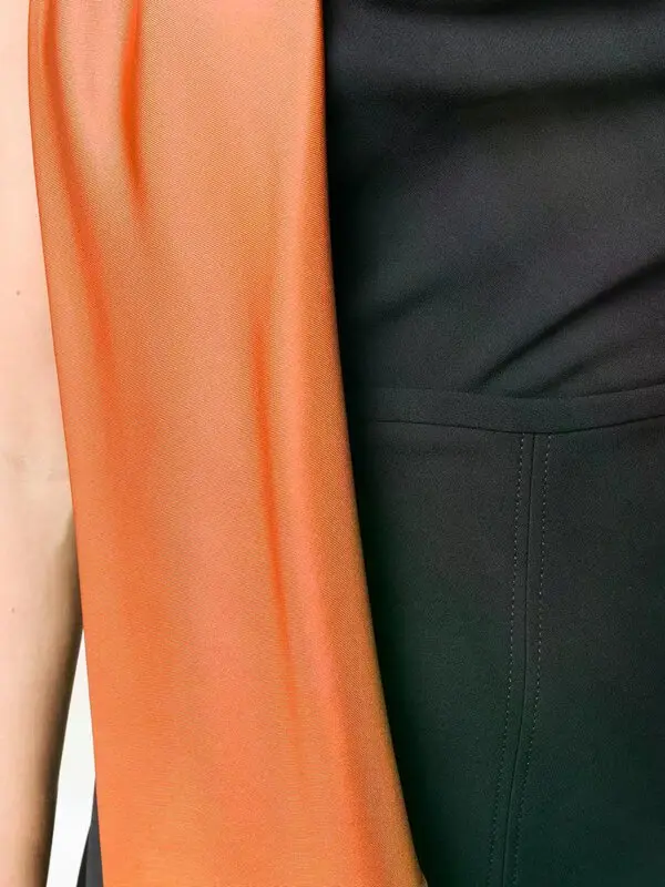 ELLERY Silk Scarf Detail Top