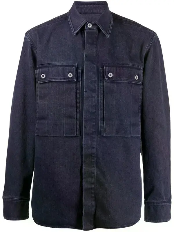 DIESEL® Rear Logo Patch Shirt