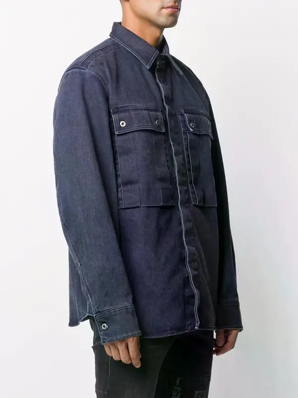 DIESEL® Rear Logo Patch Shirt