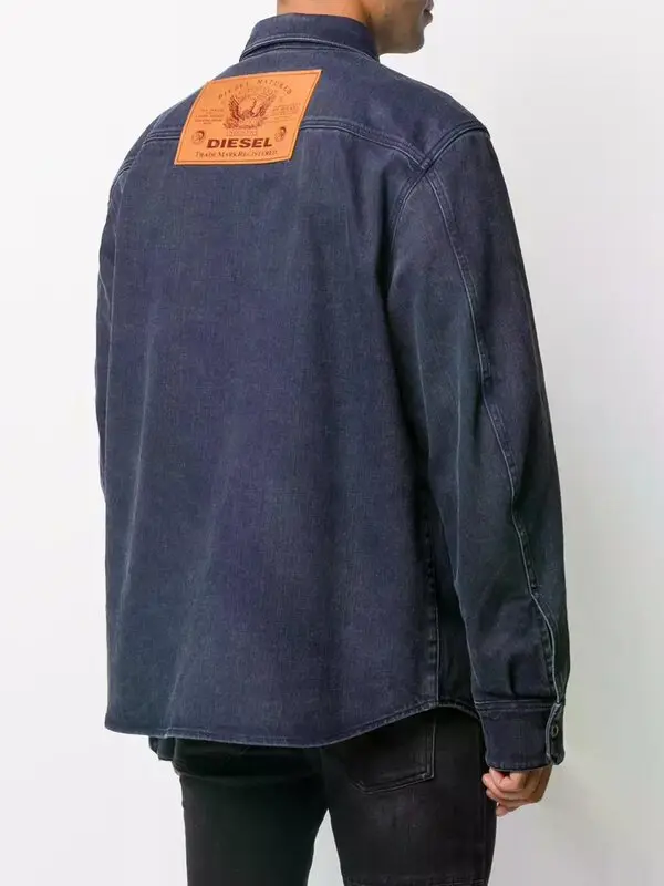 DIESEL® Rear Logo Patch Shirt