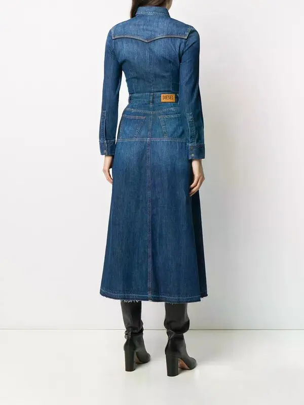 DIESEL® Denim Midi Dress