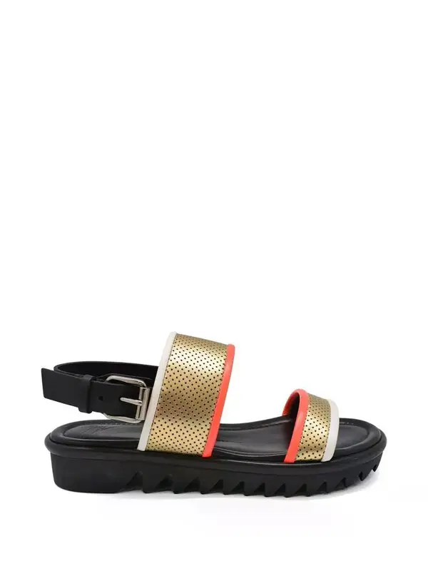 GIUSEPPE ZANOTTI Double Buckle Sandals