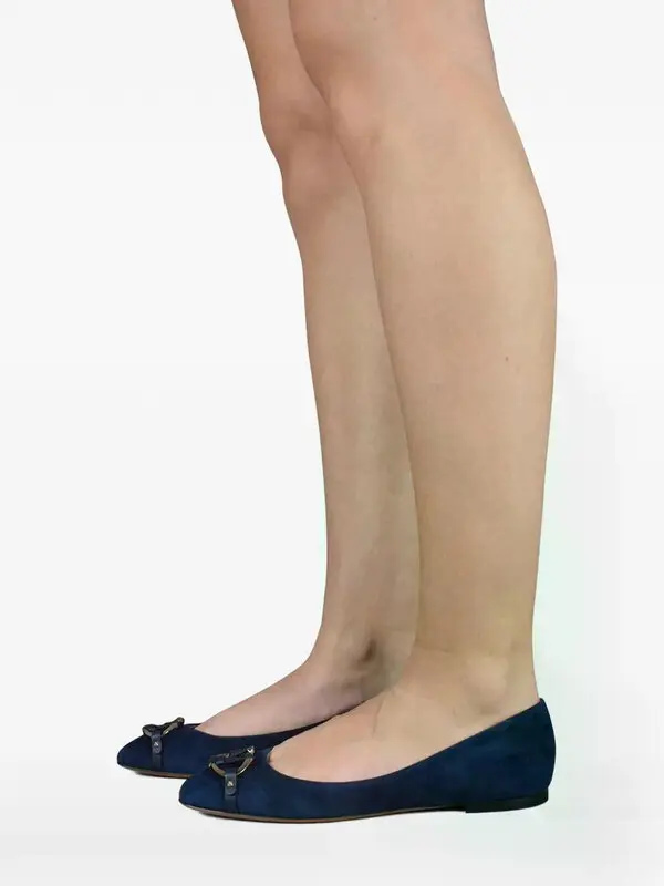 Valentino Garavani Suede Ballerinas - Blue