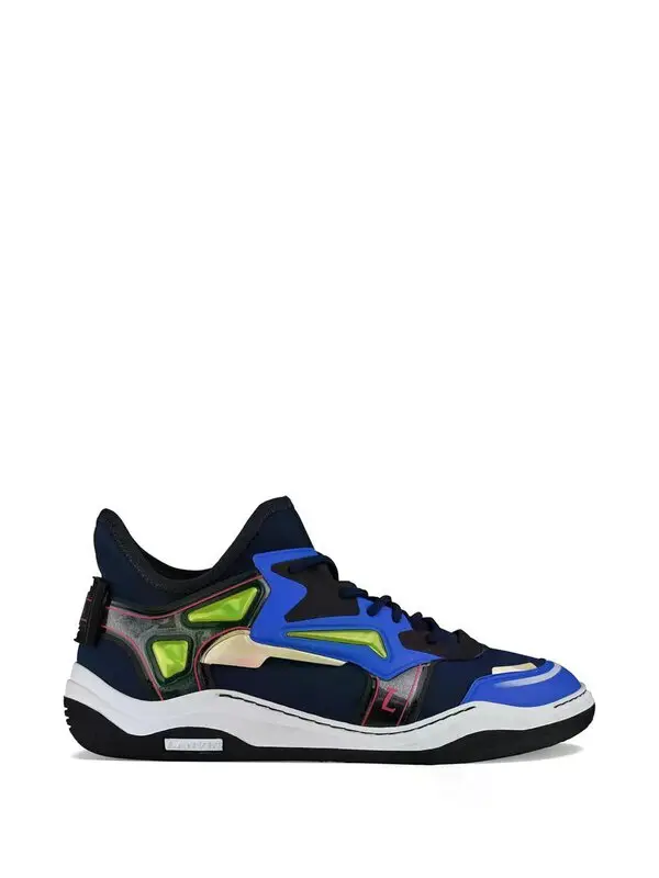 LANVIN Diver Sneakers With Contrasting Inserts
