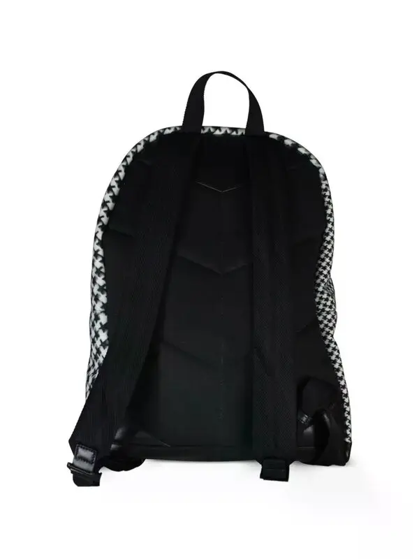 JIMMY CHOO Houndstooth Print Backpack