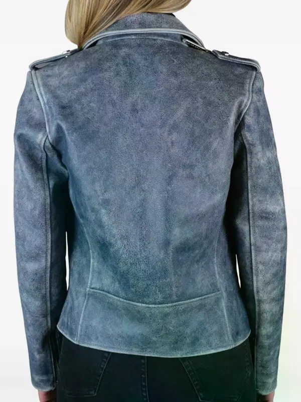 Philipp Plein Silver Zippers Jacket