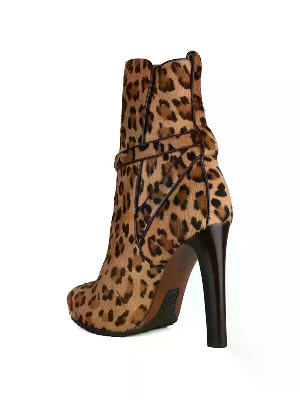 Ralph Lauren Recelle Leopard-print Boots