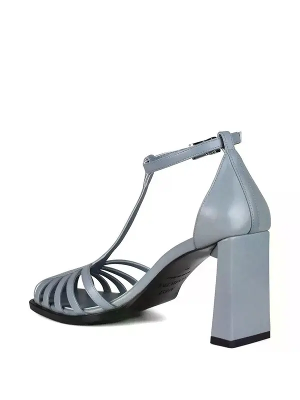 ANEST COLLECTIVE Leather Ankle Strap Sandals
