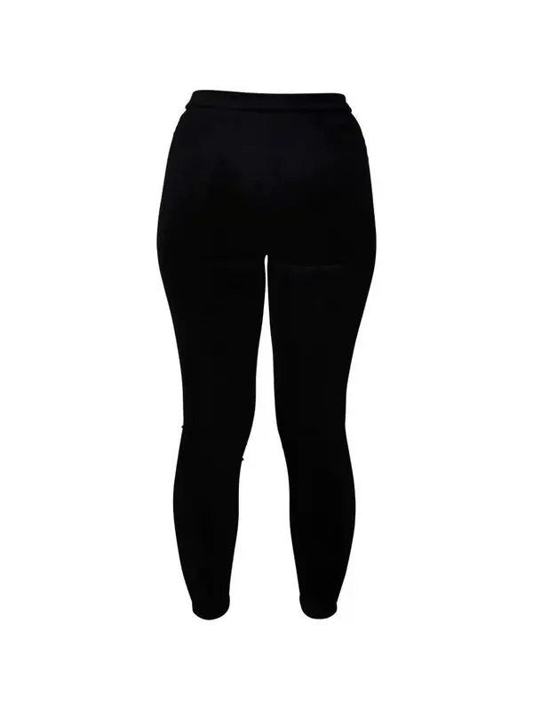 Saint Laurent Velvet-effect Skinny Trousers
