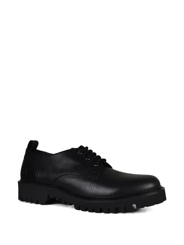 Valentino Garavani Stitching Leather Loafers