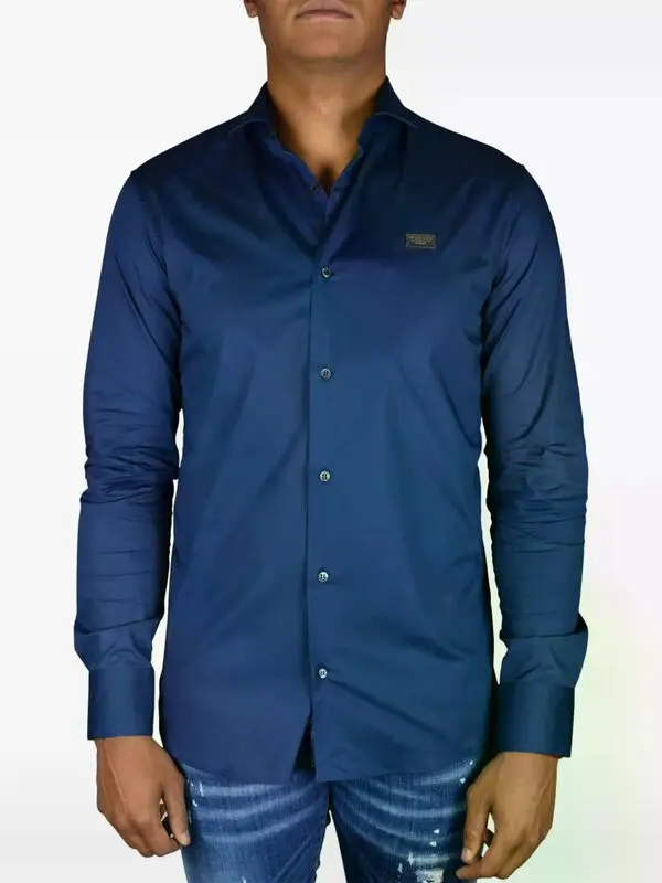 Philipp Plein Logo-patch Shirt