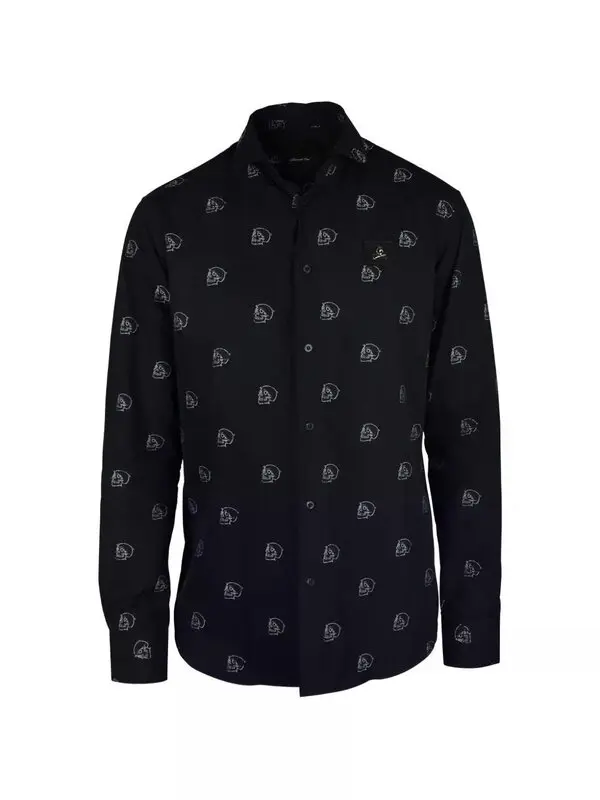 Philipp Plein Skull-pattern Shirt