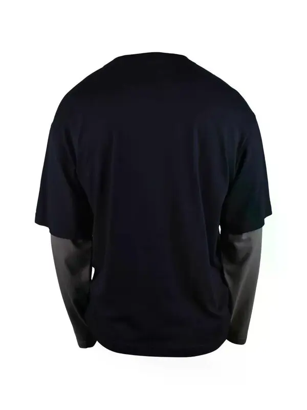 LANVIN Flames Layered T-shirt