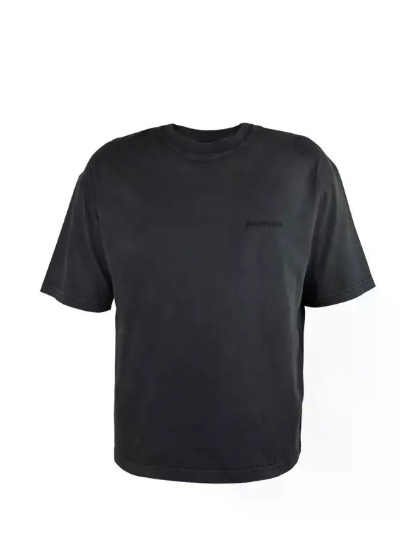 Balenciaga Embroidered-logo T-shirt