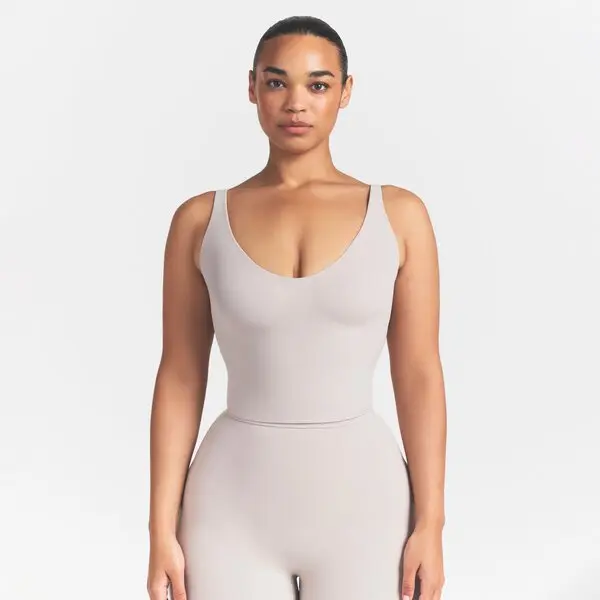 SKIMS Plunge Tank Top