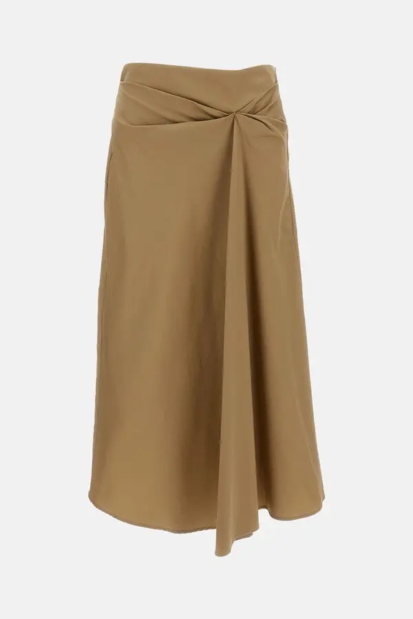 Max Mara Midi Skirt - Brown