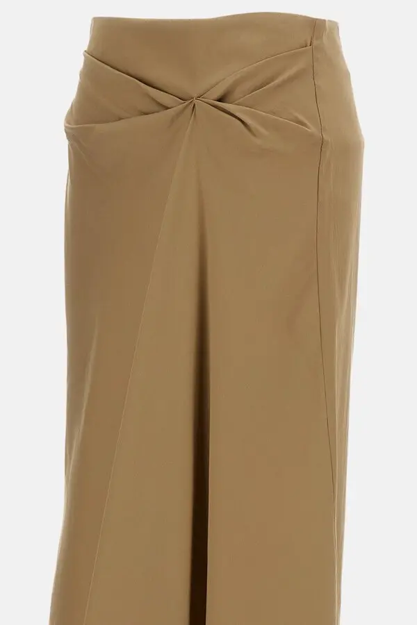 Max Mara Midi Skirt - Marrone