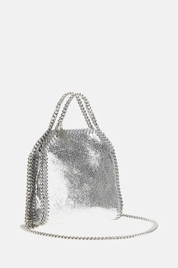Stella McCartney Falabella Tiny Tote Bag - Silver