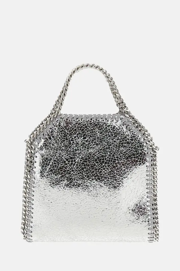 Stella McCartney Falabella Tiny Tote Bag - Silver