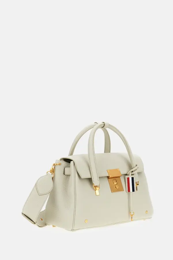 Thom Browne Bolton Large Bag - Beige