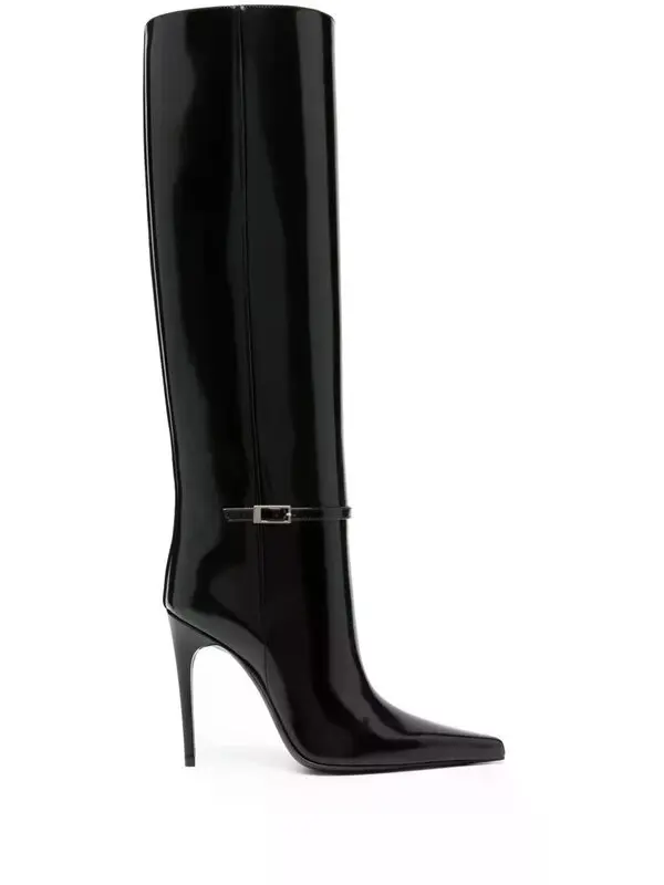Saint Laurent Vendome 110mm Buckled Boots