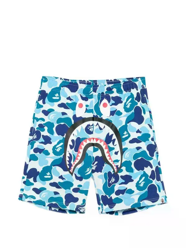 A BATHING APE Shark Abc Camo Shorts