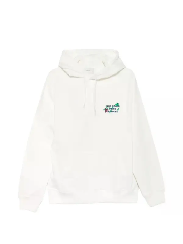 Drole De Monsieur Embroidered Hoodie
