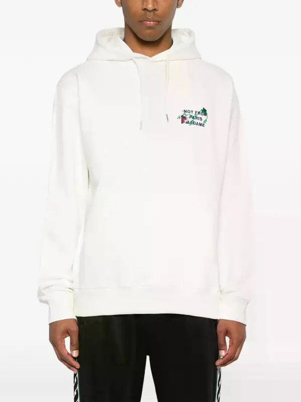 Drole De Monsieur Embroidered Hoodie