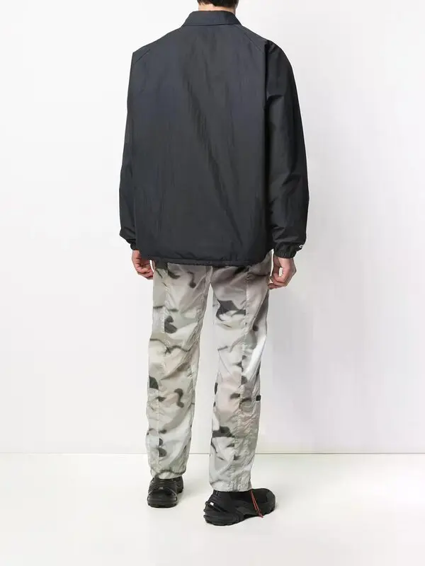 Heron Preston Logo Print Coach Jacket