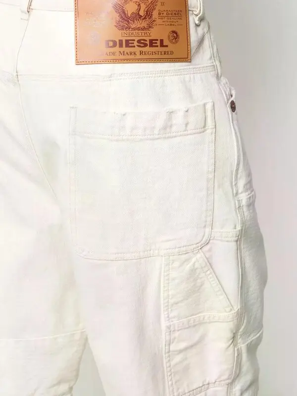 DIESEL® Panelled Denim Shorts