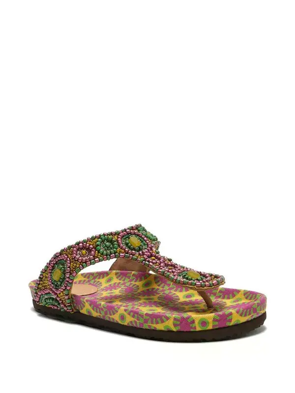 Malìparmi Embellished Floral Sandals