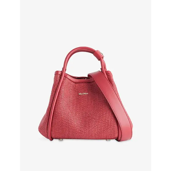 Max Mara Woven Top-handle Bag