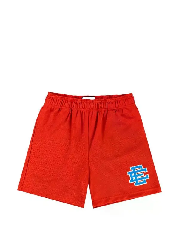 ERIC EMANUEL Ee Basic Logo-print Shorts - Orange
