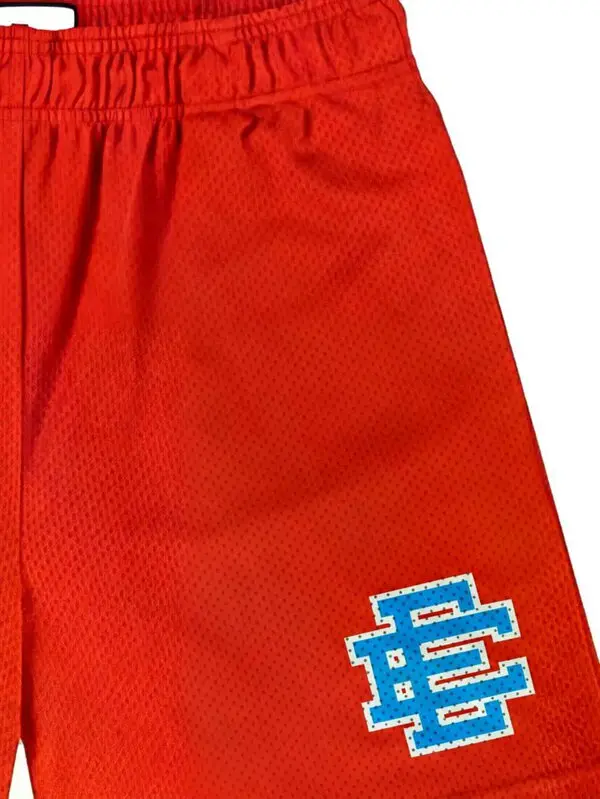 ERIC EMANUEL Ee Basic Logo-print Shorts - Orange