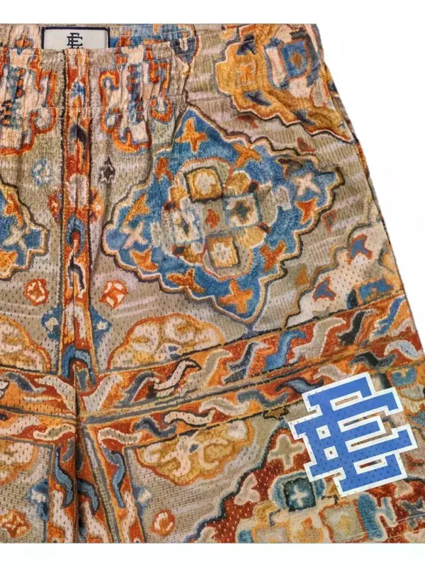 ERIC EMANUEL Logo Patch Shorts
